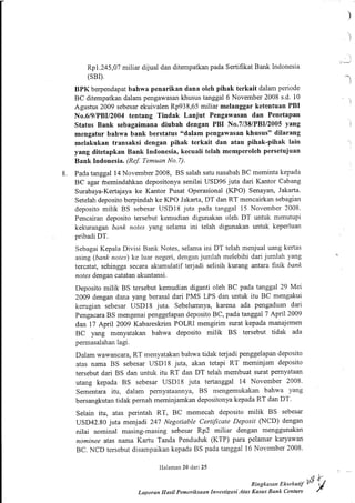 Investigasi Bank Century 02b | PDF