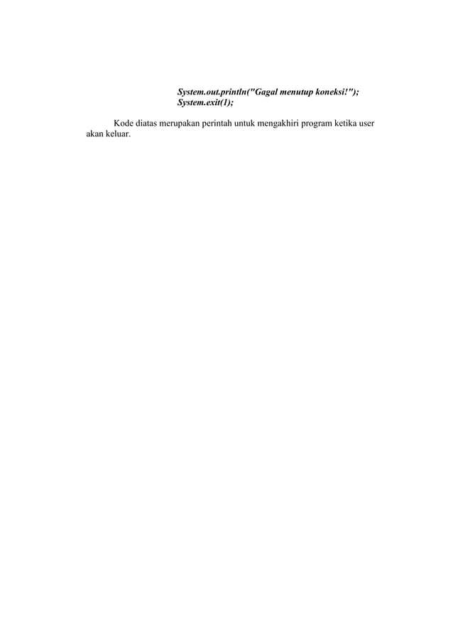 Laporan Chatting Server dan Client | PDF