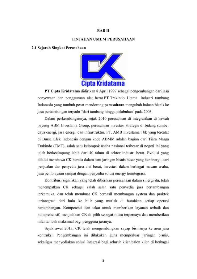 Laporan coling suherman | PDF