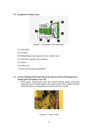 Laporan cooling sistem habibi | PDF