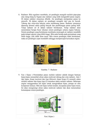 Laporan cooling sistem habibi | PDF