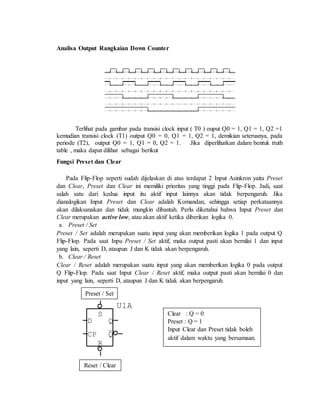 Laporan Modulo Counter | DOCX