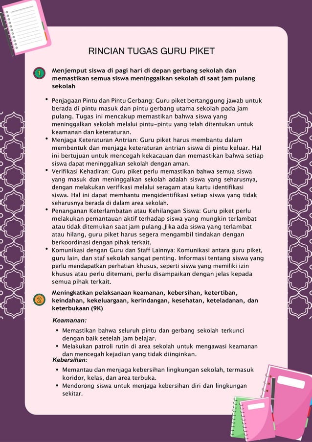 LAPORAN DAN SK TUGAS GURU PIKET TAHUN PELAJARAN 2024/2025.pdf