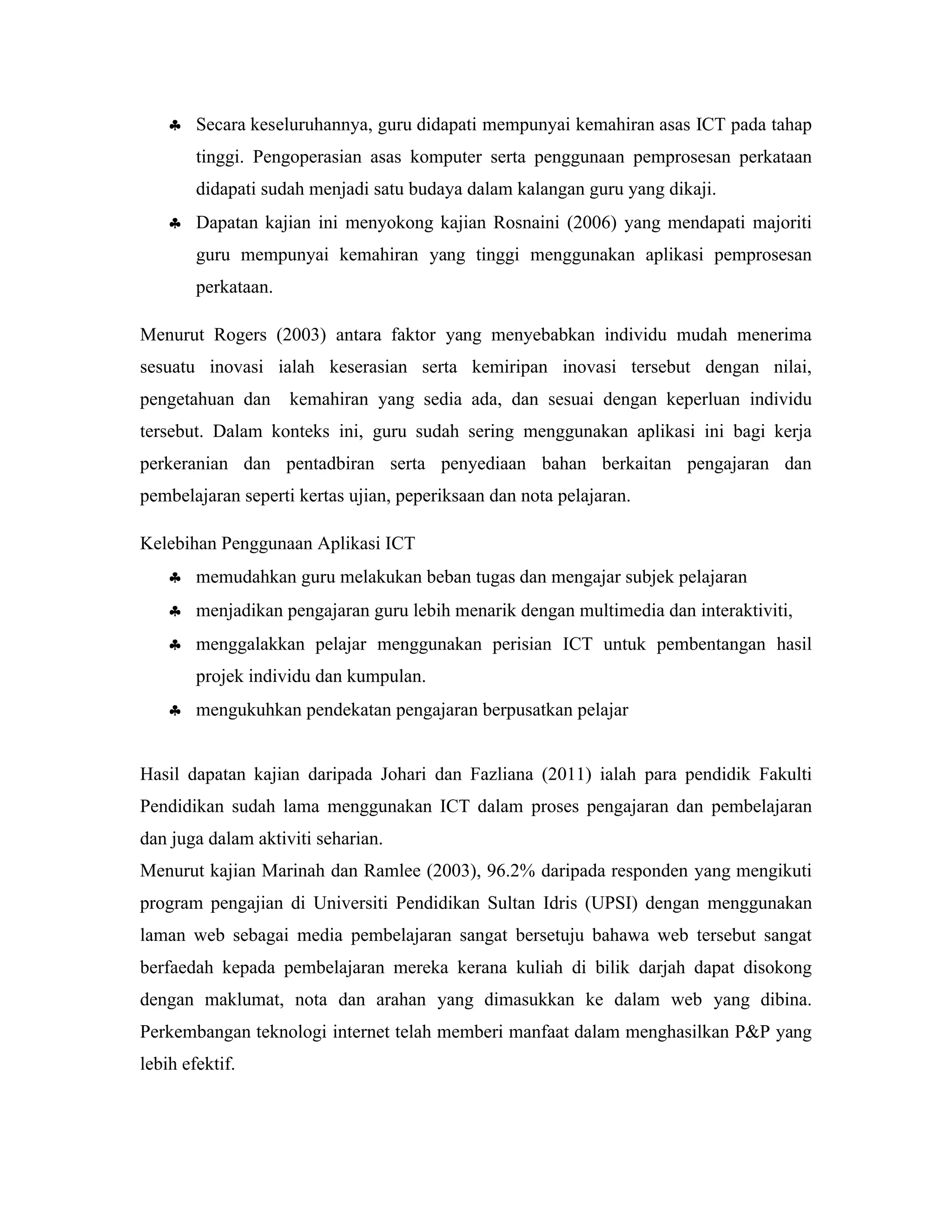 Laporan dapatan kajian | PDF