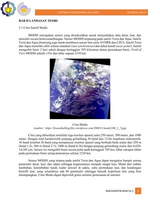 Penginderaan Jauh : Deteksi Awan | PDF