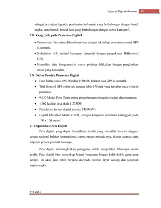 Laporan digitasi arcview rizky muhammad faisal | PDF