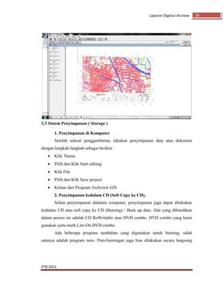 Laporan digitasi arcview rizky muhammad faisal | PDF