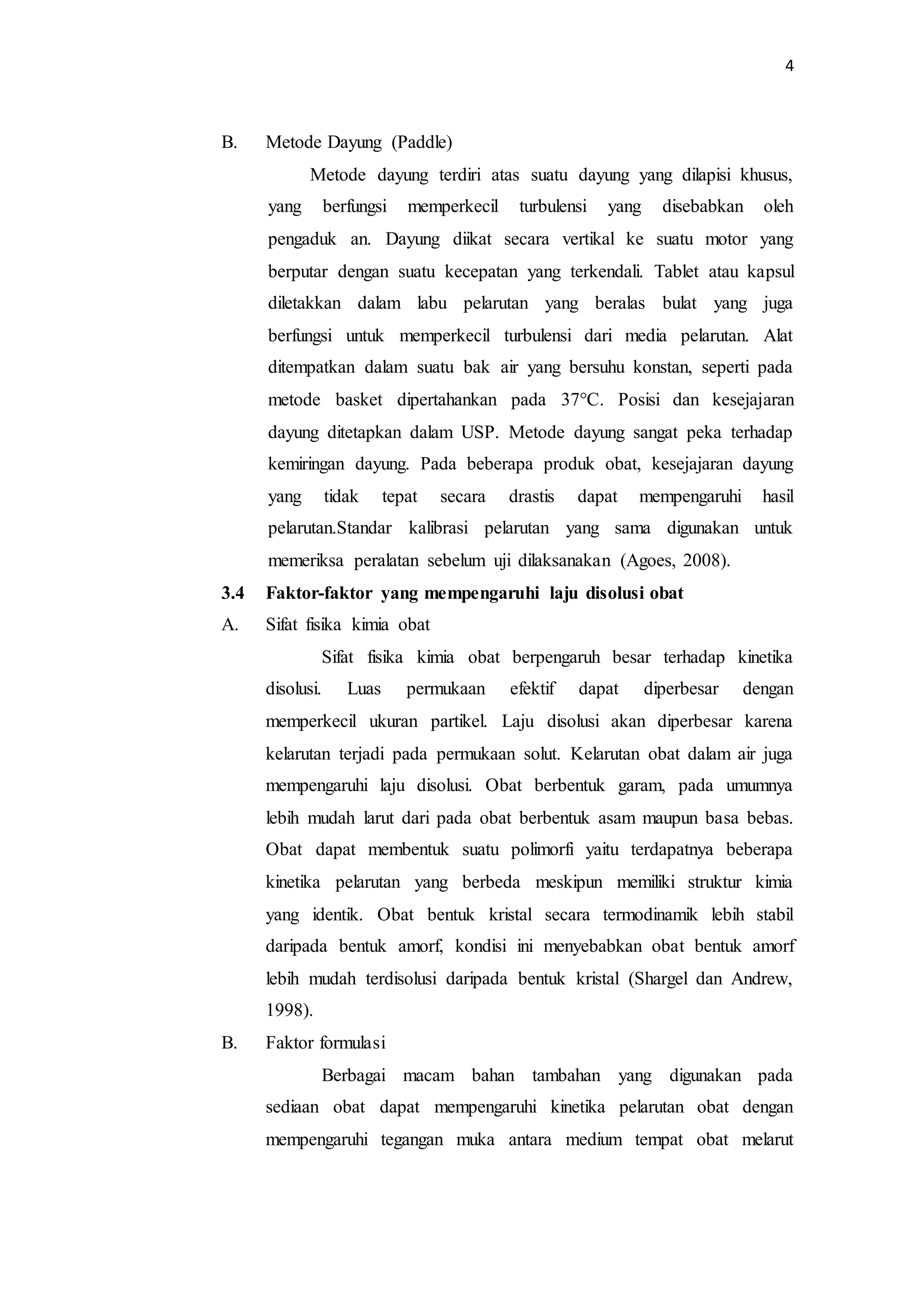 Laporan disolusi partikulat | PDF