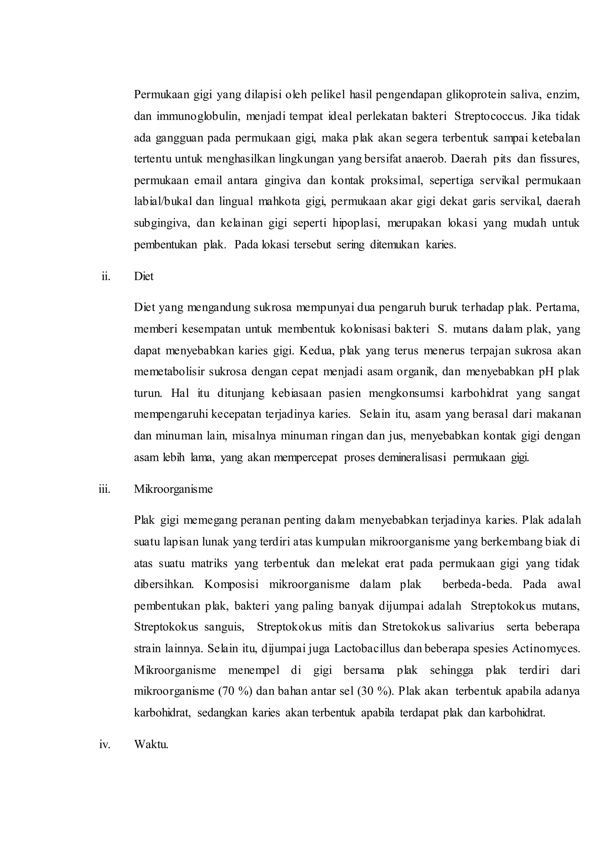 karies gigi. pemeriksaan penunjang dan tes vitalitas | DOCX