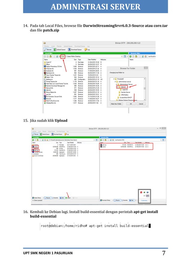 Instalasi dan konfigurasi Darwin Streaming Server di Debian 6 via ...
