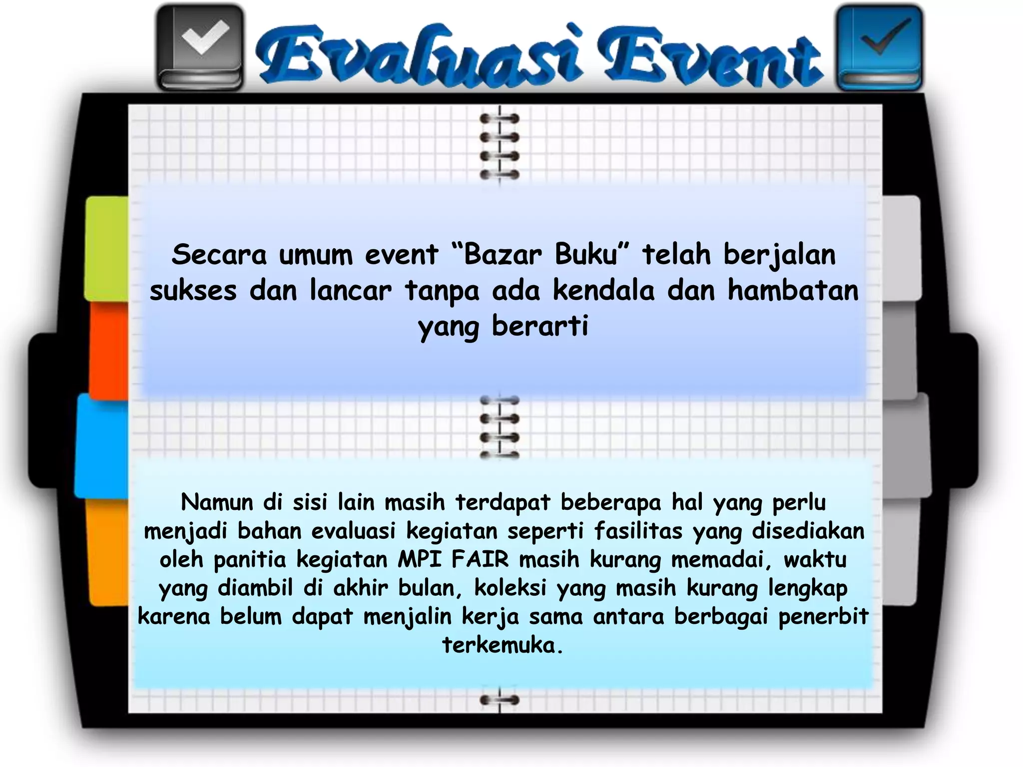 Contoh Laporan Kegiatan Event Management | PPTX