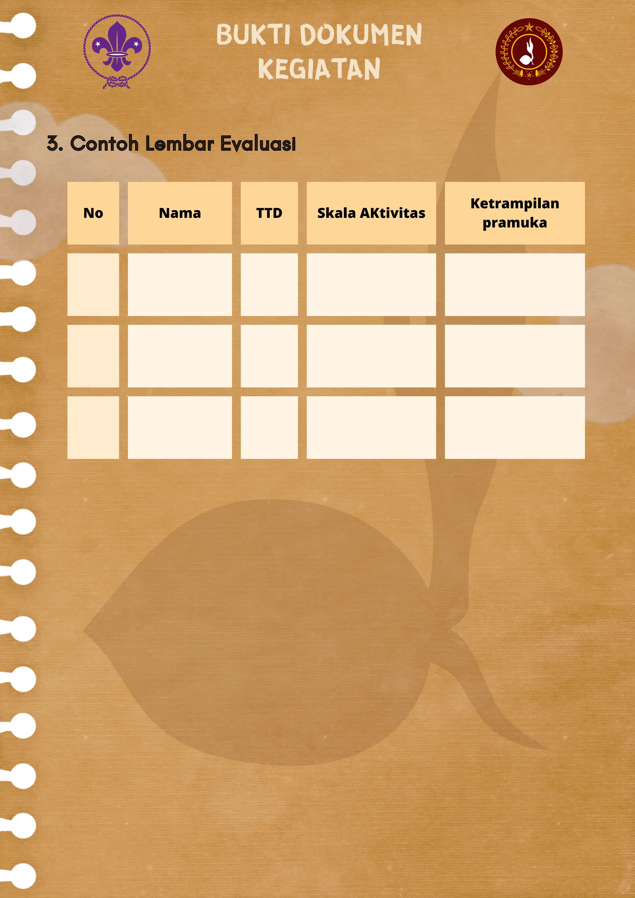 Laporan Tugas Tambahan Ekstra Pramuka PMM | PDF