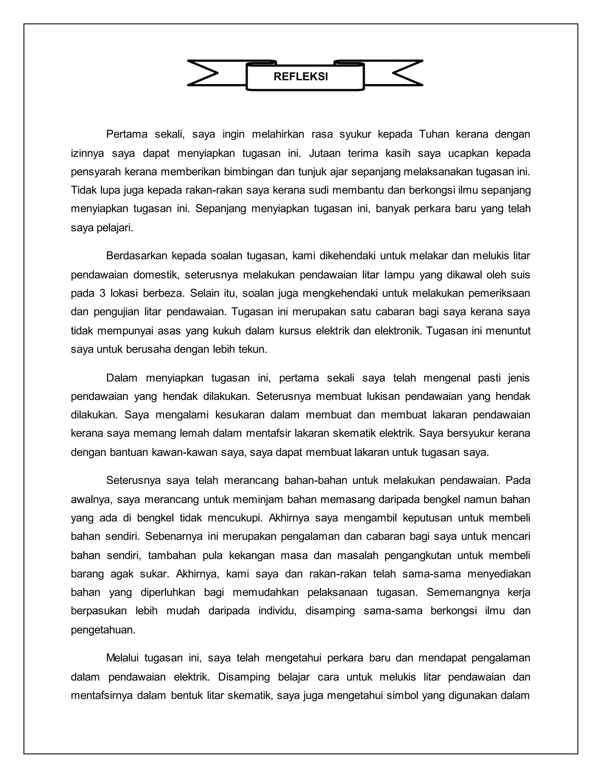 Laporan Pendawaian | DOCX