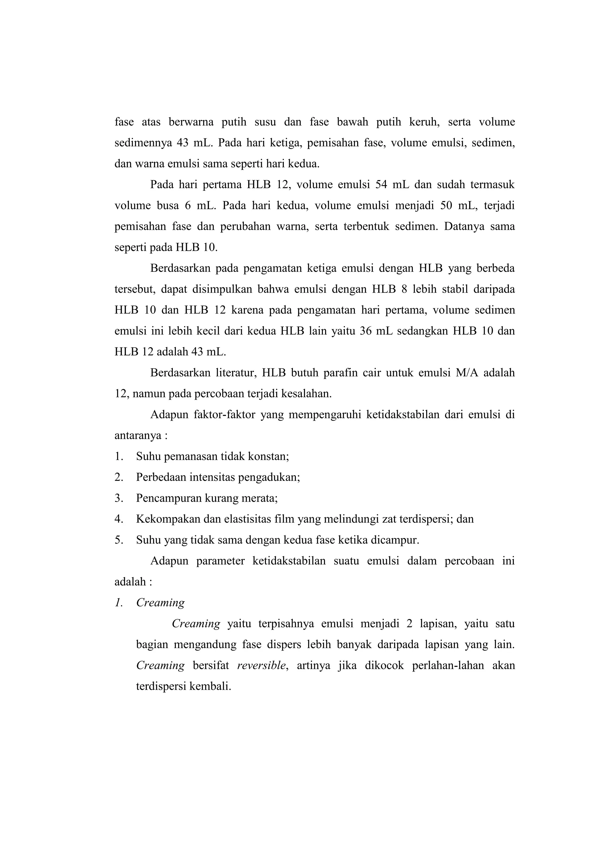 Emulsifikasi | DOCX