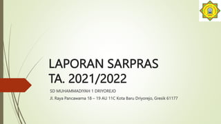 LAPORAN EVALUASI SARPRAS 2021_2022.pptx