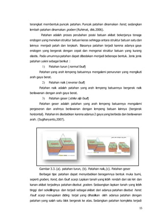 Laporan fieldtrip geologi struktur | DOCX