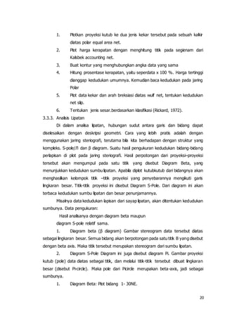 Laporan fieldtrip geologi struktur | DOCX