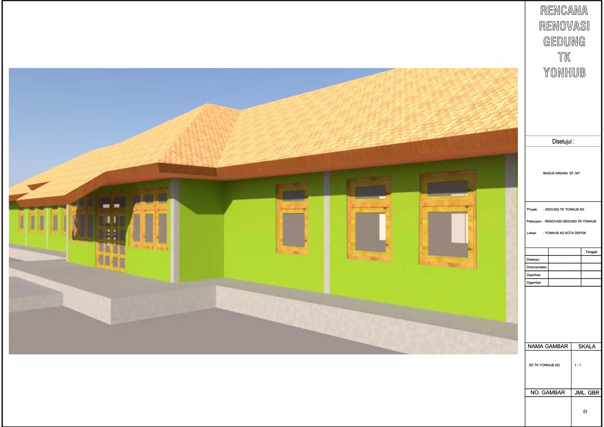 LAPORAN FINAL PEKERJAAN RENOVASI GEDUNG TK 2023 | PDF