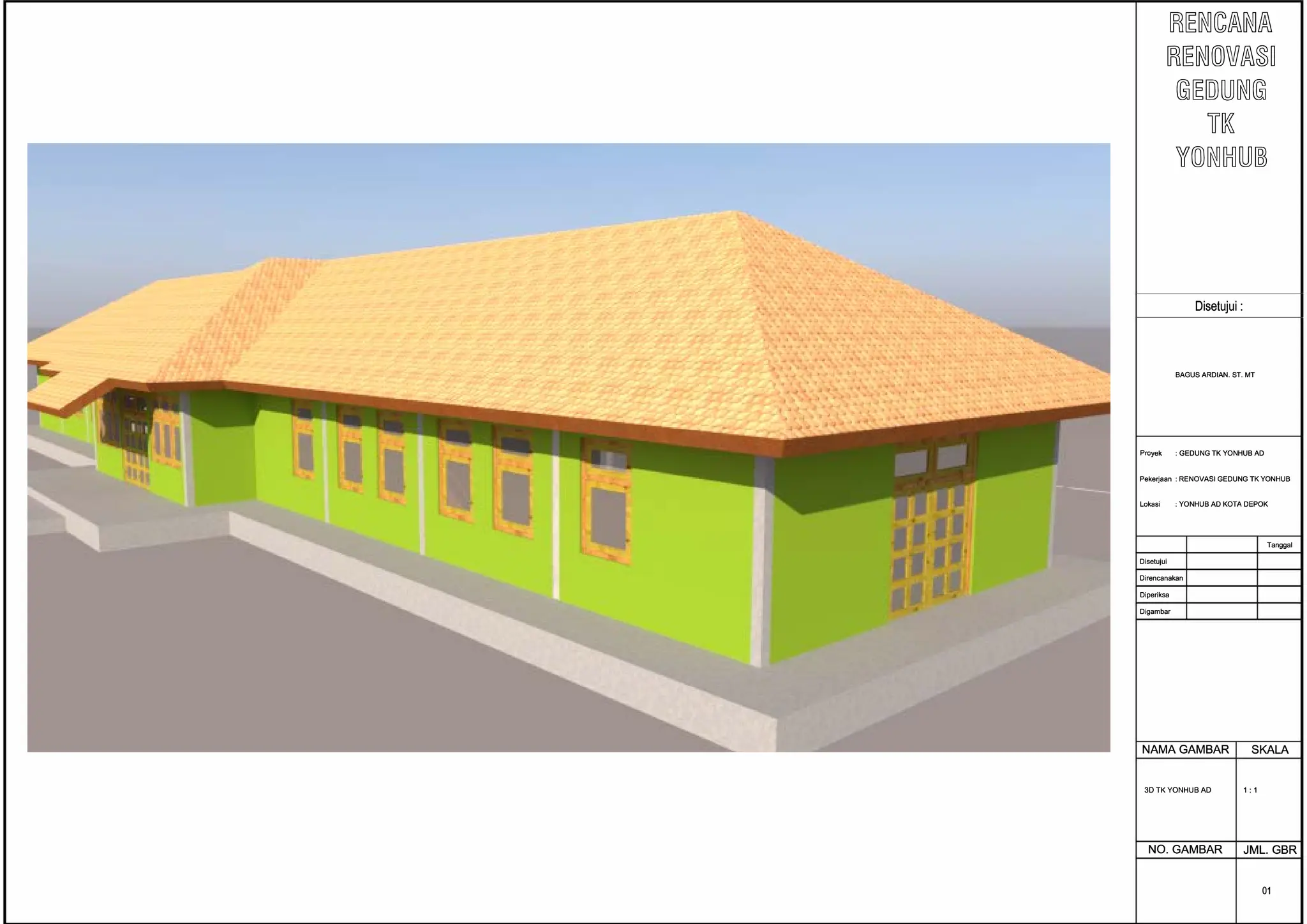 LAPORAN FINAL PEKERJAAN RENOVASI GEDUNG TK 2023 | PDF