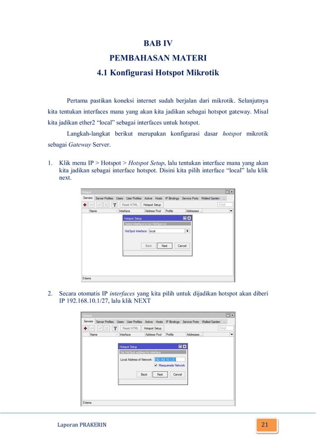 Laporan final prakerin | PDF