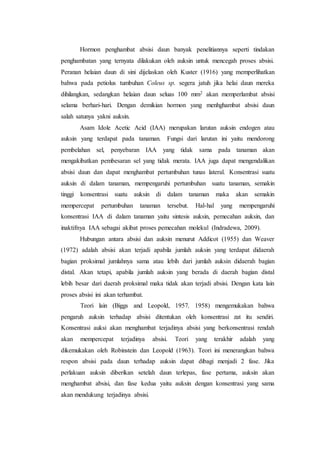 Laporan Fisologi Tumbuhan X Pengaruh AIA Terhadap Proses Absisi Daun ...