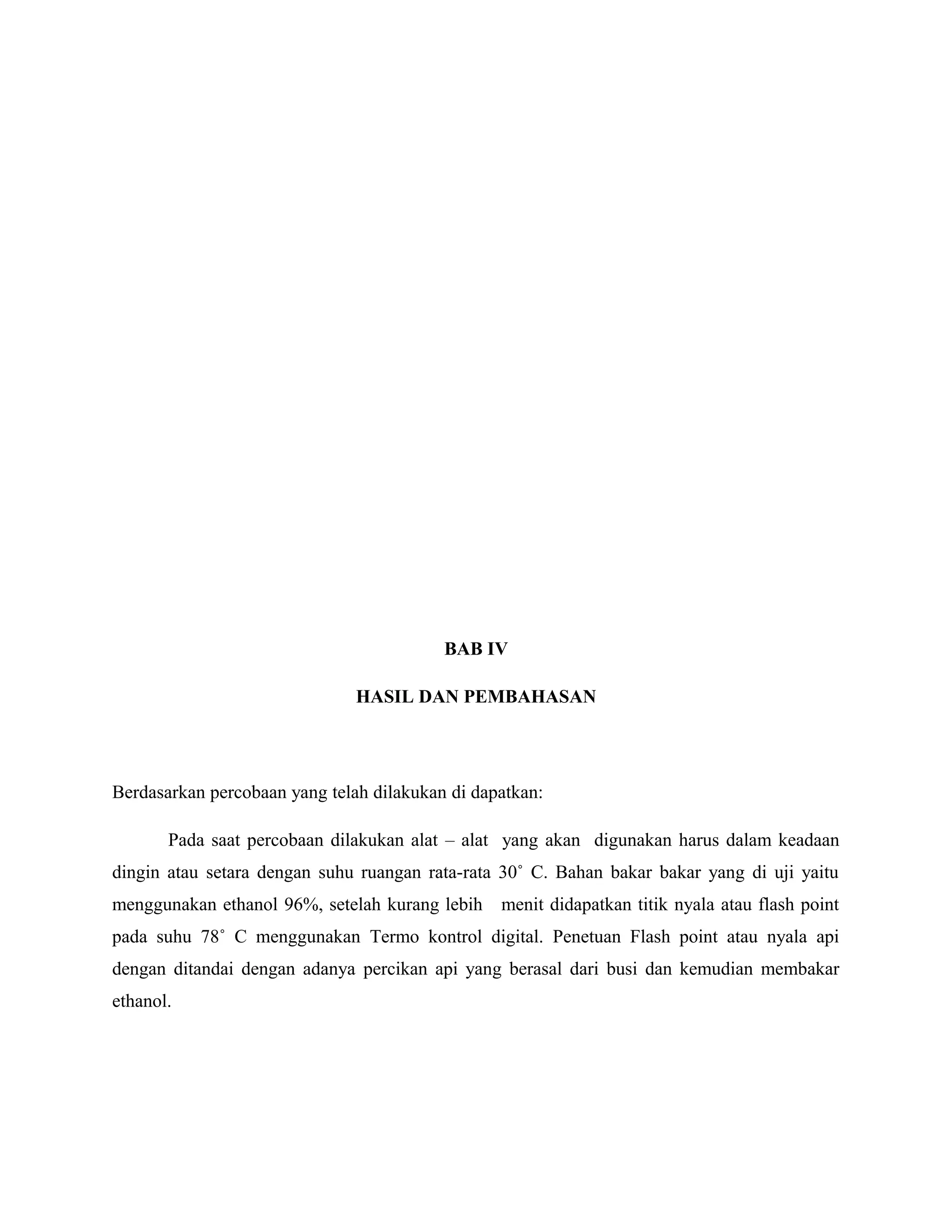 Laporan flash point | DOC