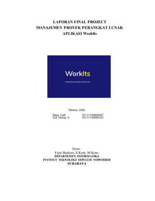 Laporan Final Project MPPL WorkIts | DOCX