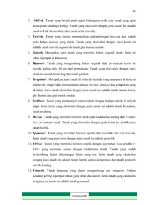 Laporan geografi tanah | DOCX