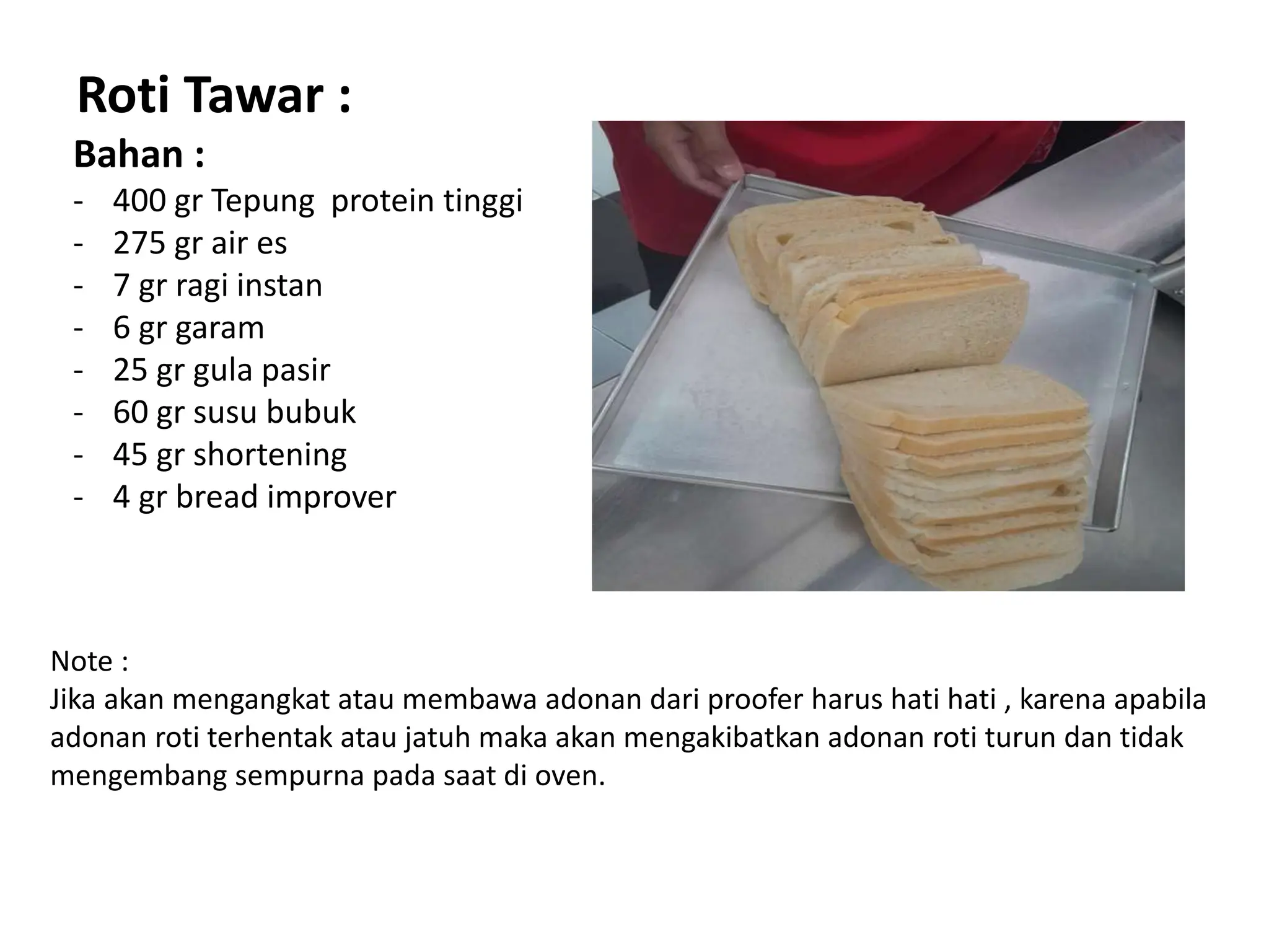 LAPORAN HARIAN ( Minggu 1 ) Roti.pptx