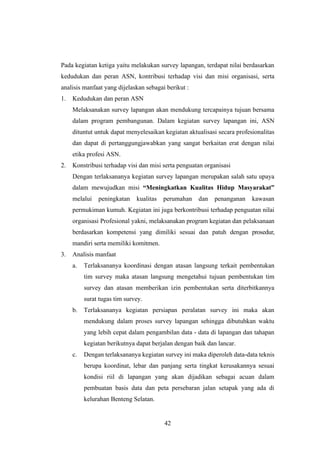 Laporan Hasil Aktualisasi (Pembuatan Basis Data Jalan Setapak Di Kota ...