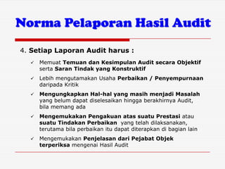 Pelatihan Laporan Hasil Audit (Buku-6 KPA ) | PDF