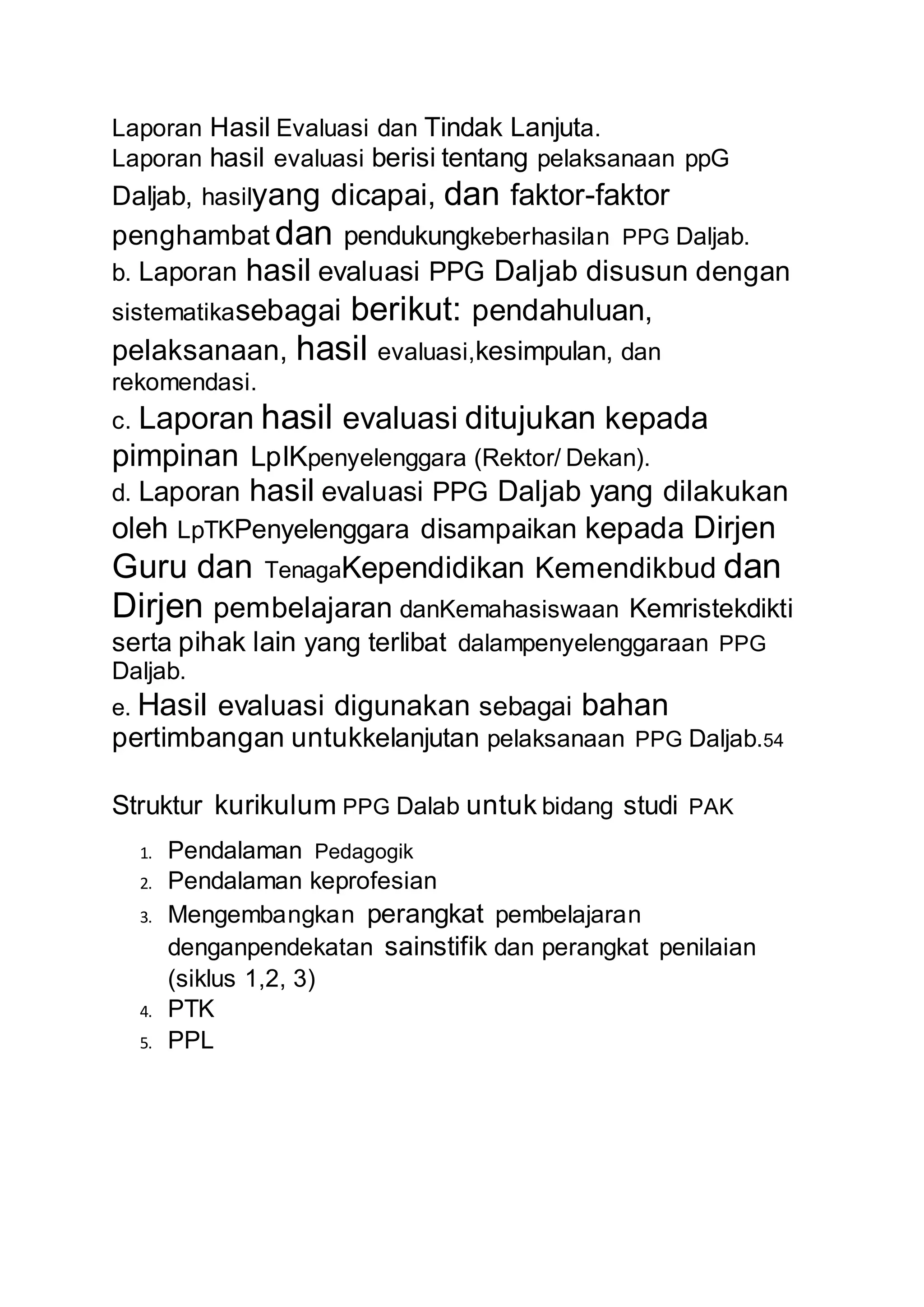 Laporan hasil evaluasi dan tindak lanjuta | DOCX