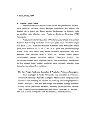 Laporan hasil penelitian studi komparatif alat tangkap jaring ingsan ...