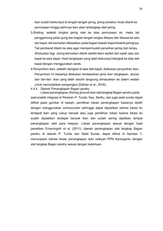 Laporan hasil penelitian studi komparatif alat tangkap jaring ingsan ...