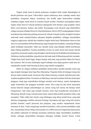 REGGIO EMILIA APPROACH: MEMBANGUN PONDASI LITERASI GENERASI MILENIAL DI ...