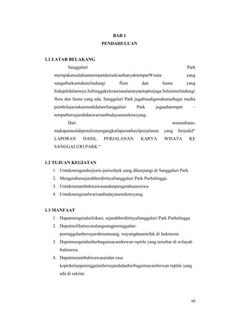 Laporan hasil perjalanan karya tulis ratna | PDF