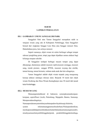 Laporan hasil perjalanan karya tulis ratna | PDF