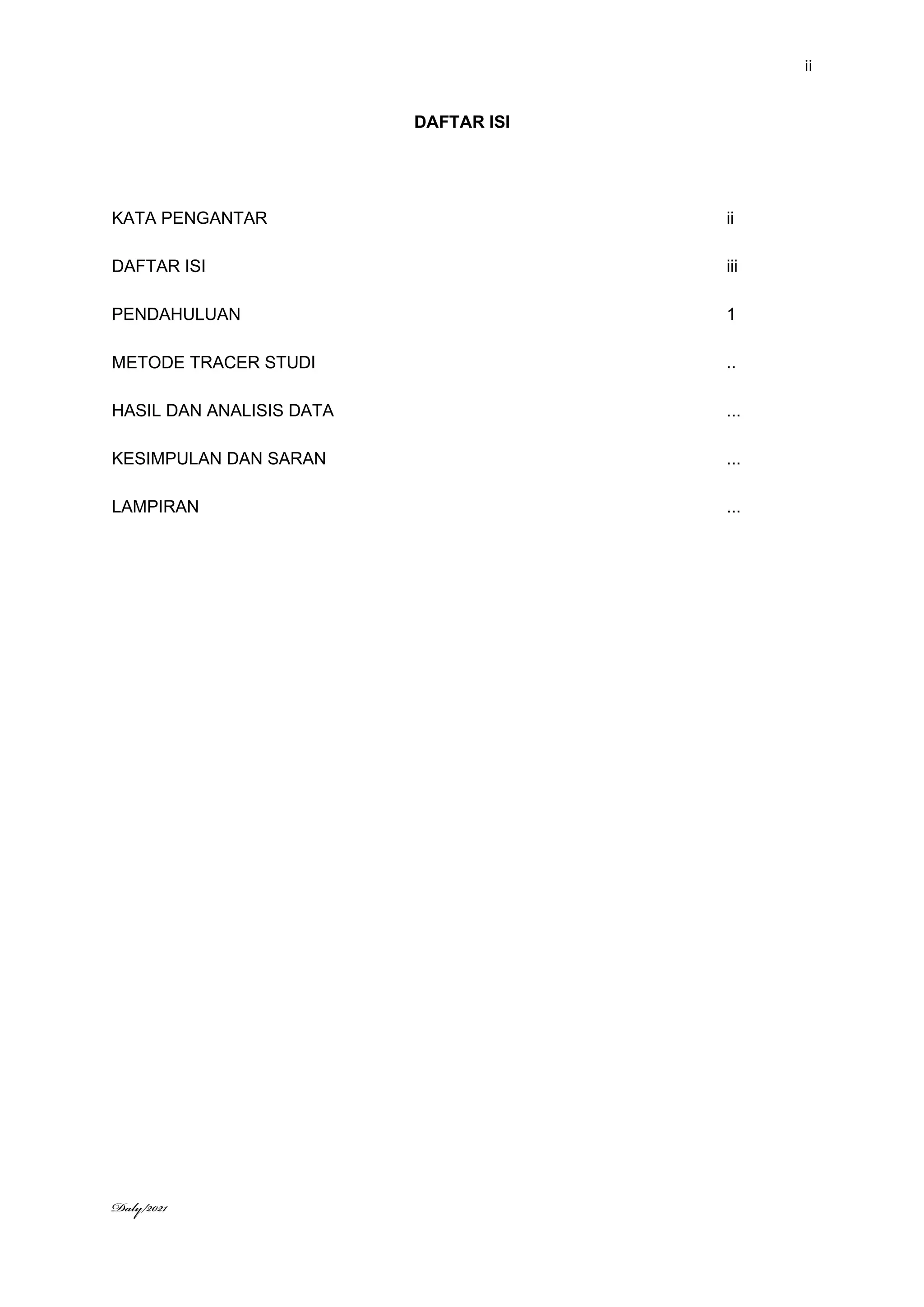 Laporan hasil tracer study smk | PDF