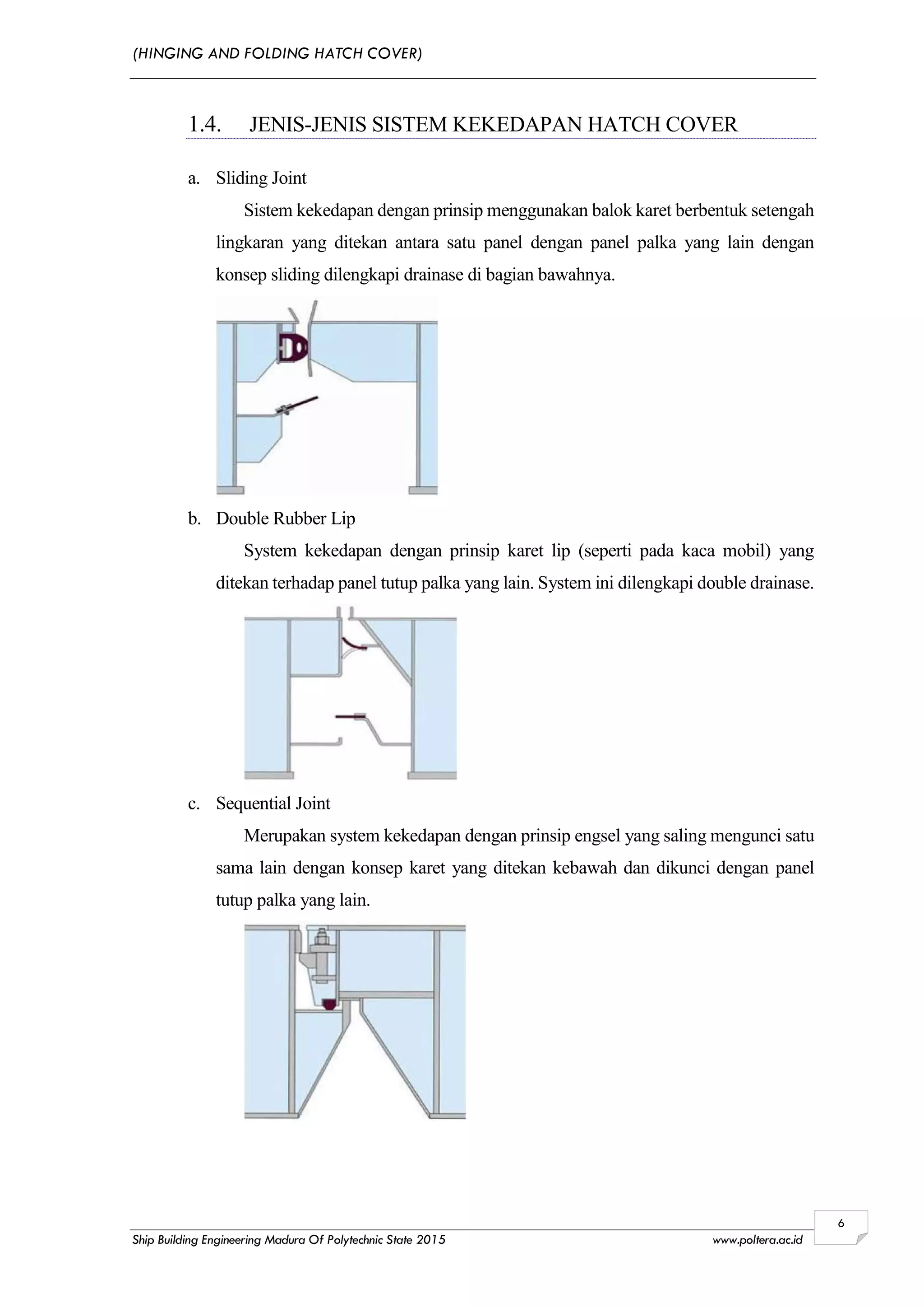 Hinge and Folding Hatch Cover | PDF