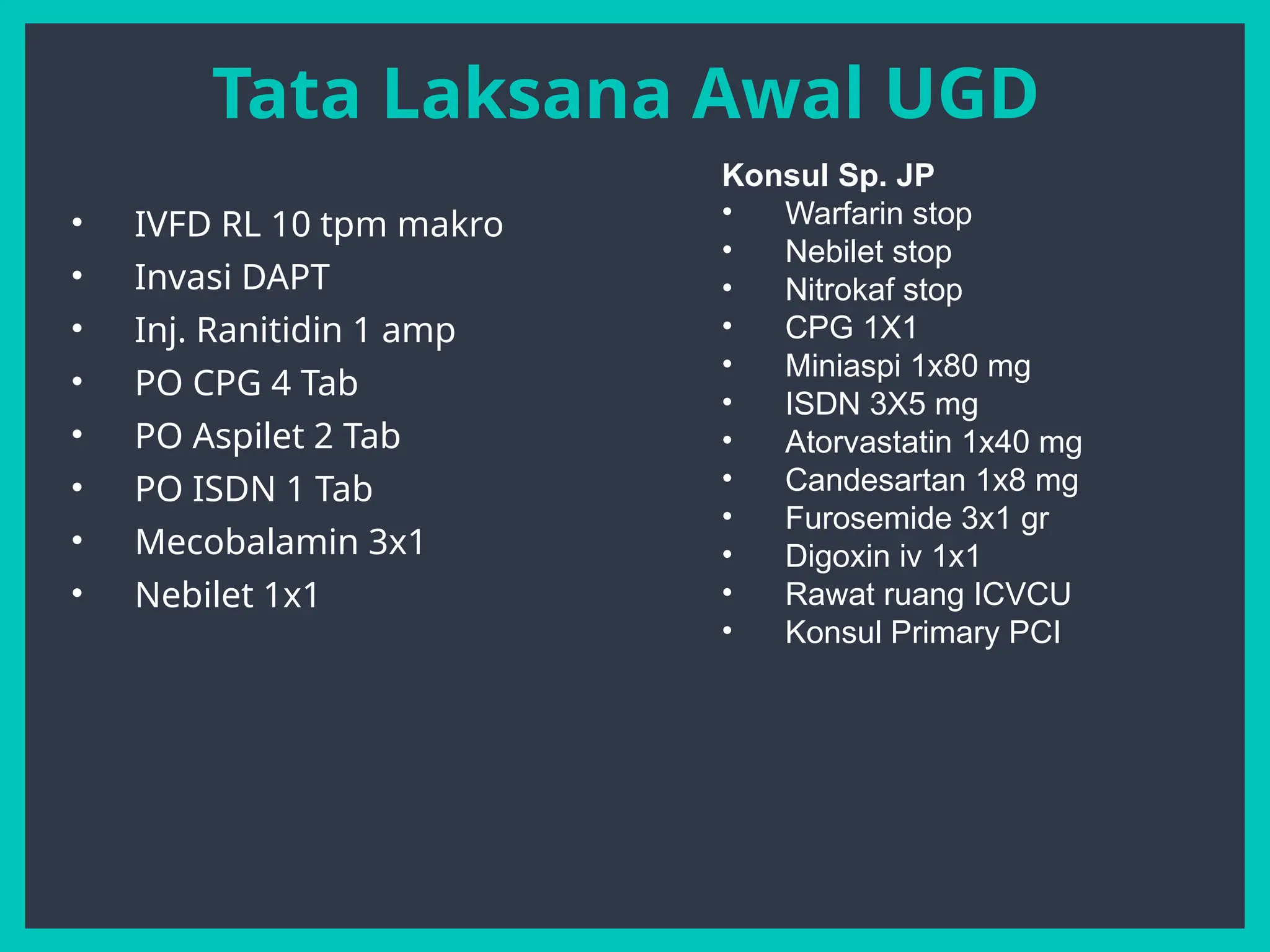 Laporan IGD Minggu 2 - ANNISA - I4061212043 2.pptx