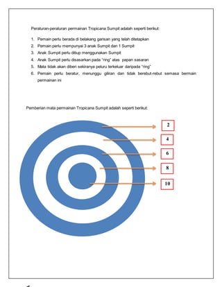 Laporan inovasi permainan tradisional sumpit | DOCX