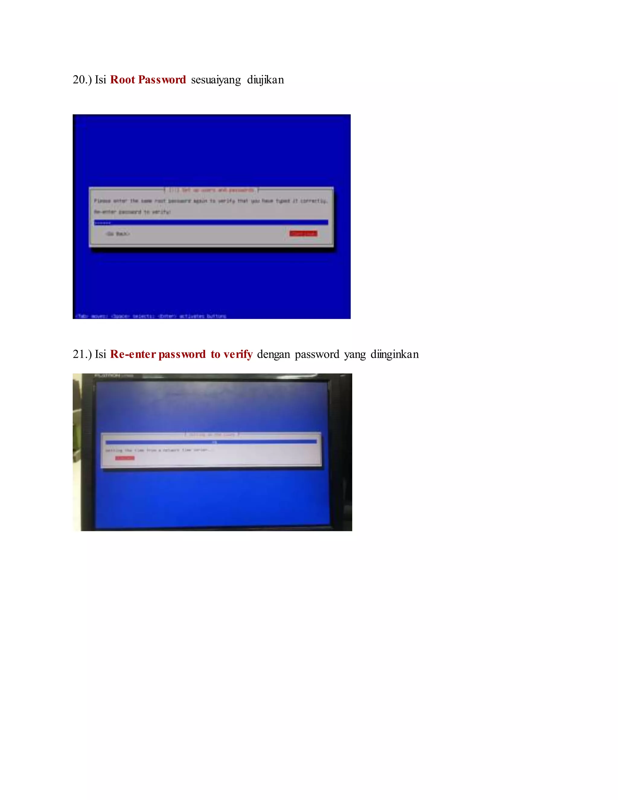 Laporan instalasi debian 6 | DOCX
