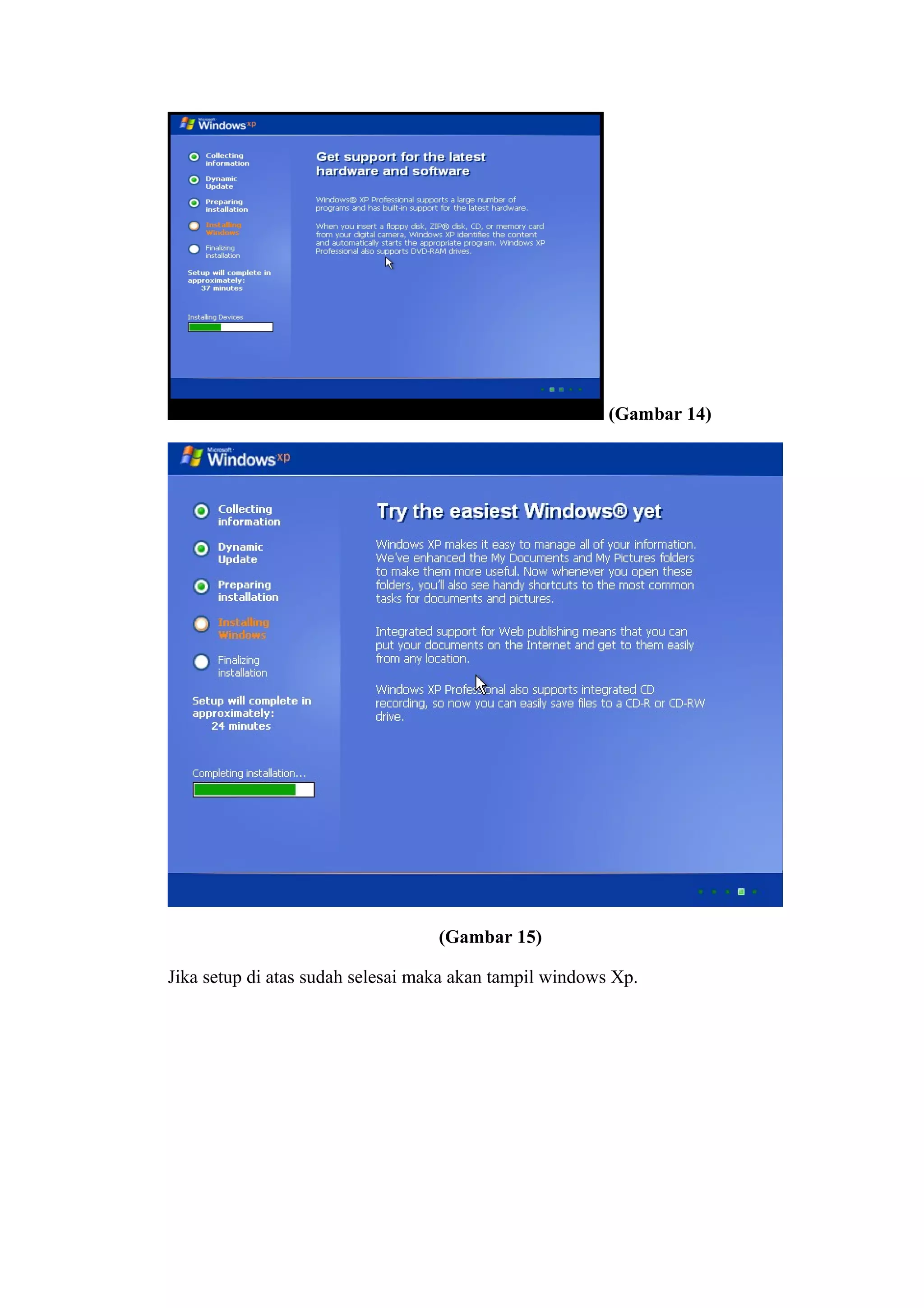 Instalasi windows xp menggunakan vm ware | DOC