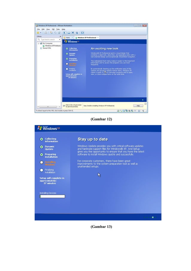 Instalasi windows xp menggunakan vm ware | PDF