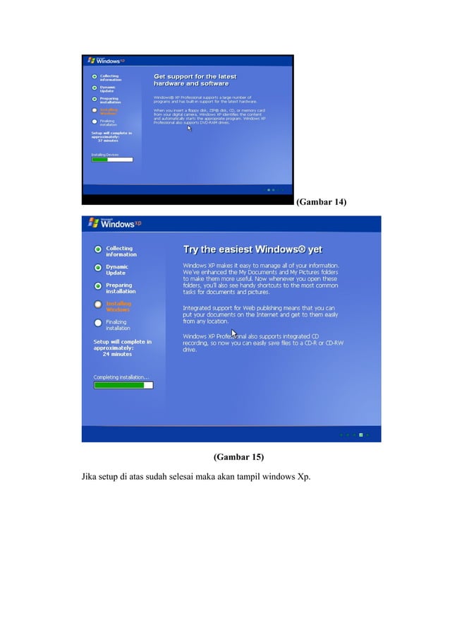 Instalasi windows xp menggunakan vm ware | PDF