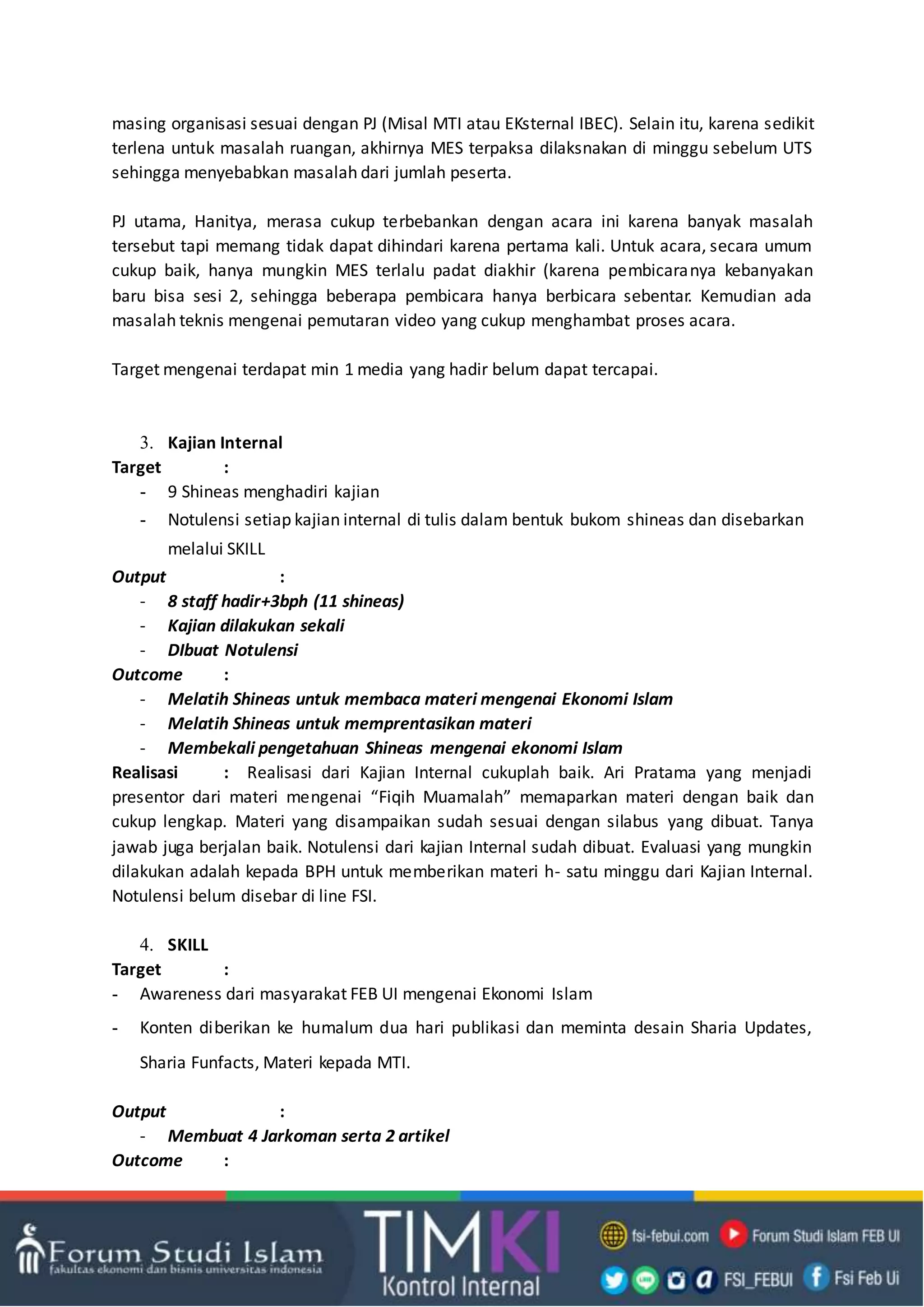 example of interim report in company performance | PDF