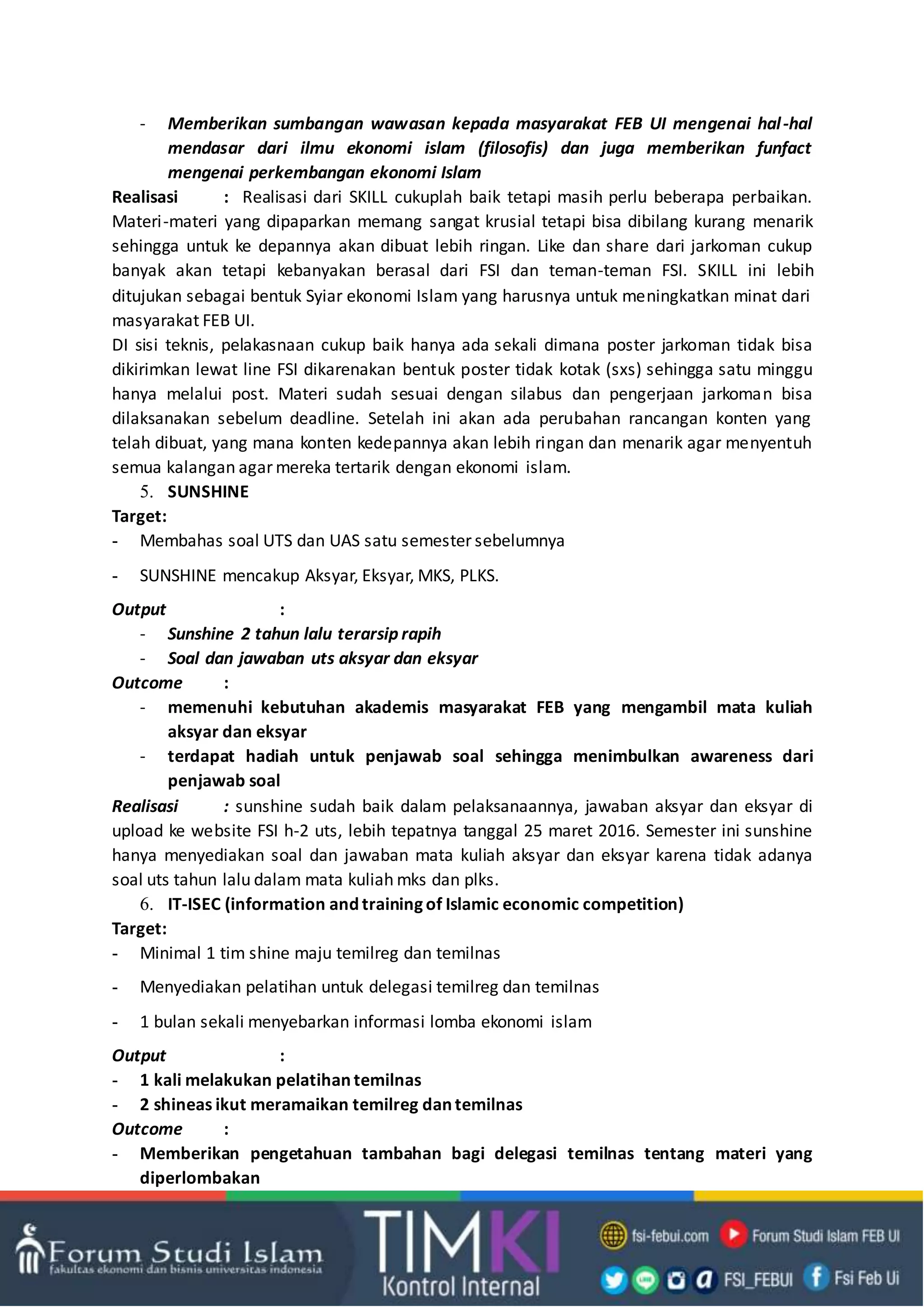 example of interim report in company performance | PDF