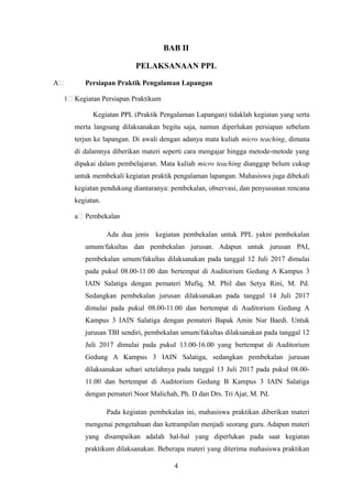 Laporan PPL SMA N 1 Tuntang | RTF