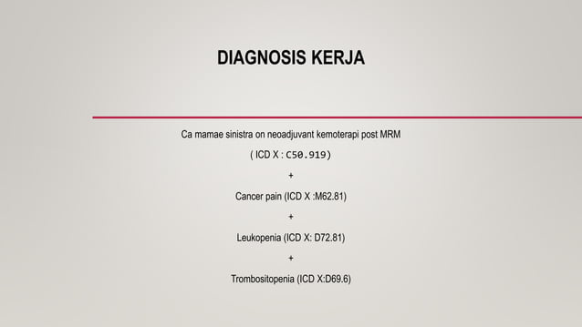 Laporan Jaga Ca Mammae sinistra.pptx