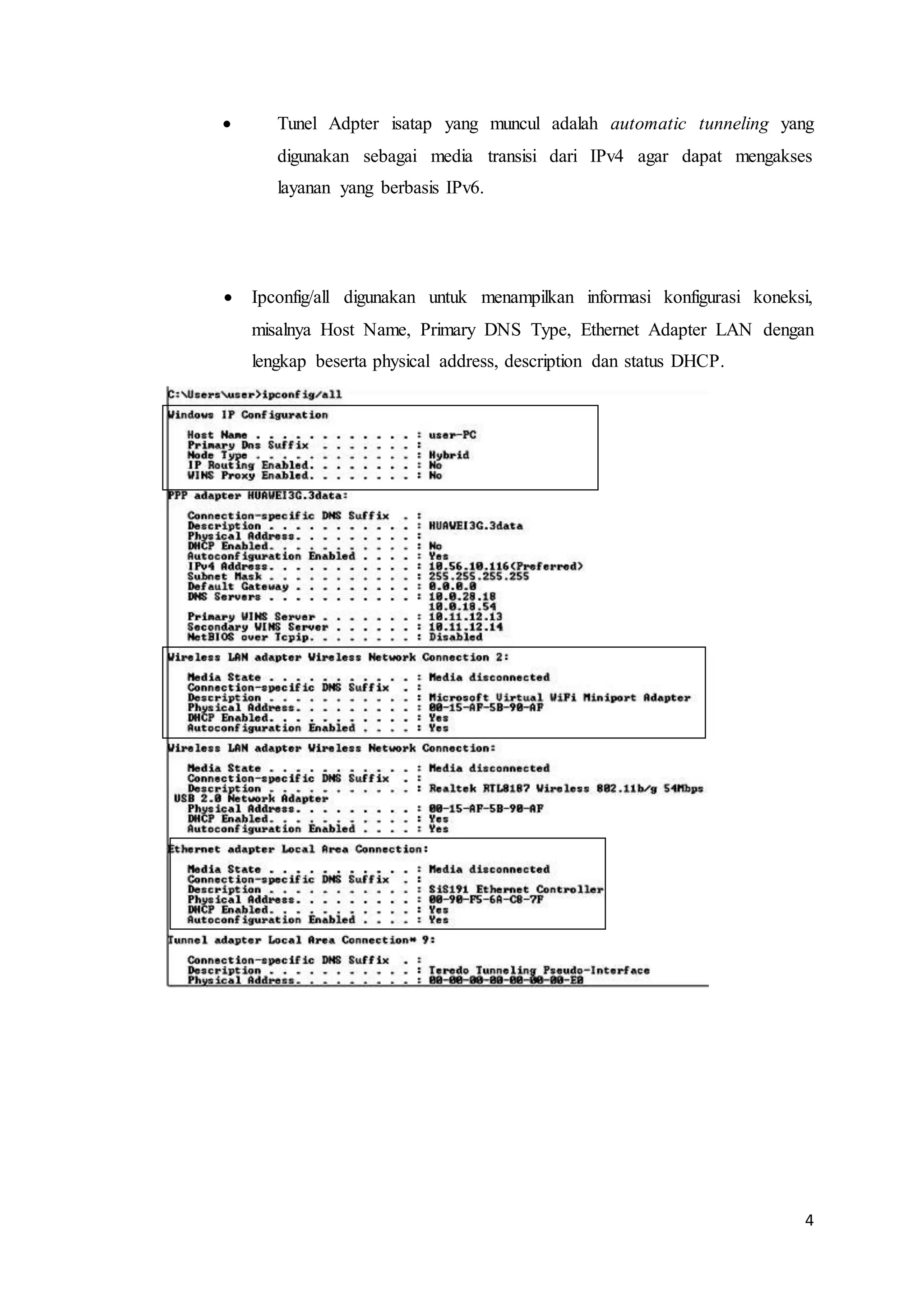 Laporan jarkom network troubleshooting | PDF